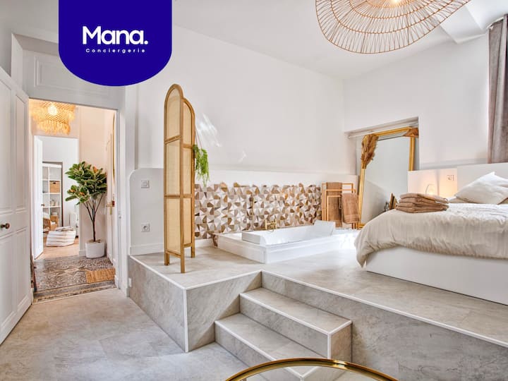 Le Saint-sauveur - Baignoire Balnéo - Hypercentre - Caen