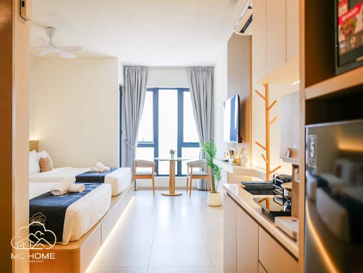 [Special-20%] Premium Seaview_luxury Studio_2 Beds - Pulau Pinang