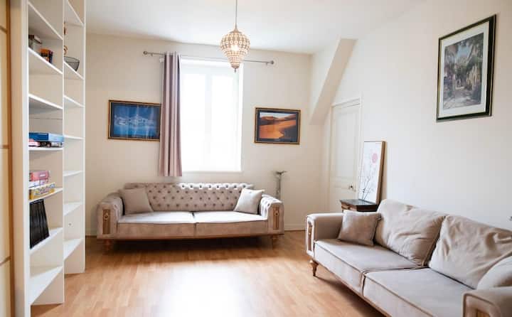 Grand Appart 100m² Lumineux & Calme Gare Et Centre - Orléans