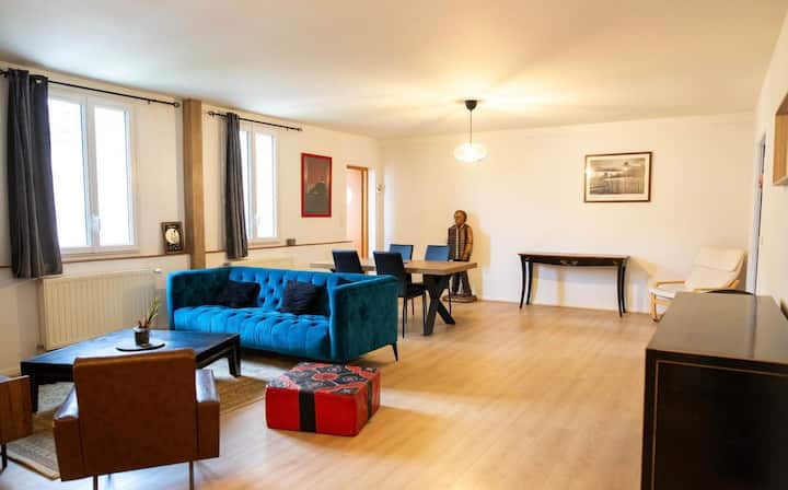 Grand Appart 100m² Lumineux & Calme Gare Et Centre - Saran