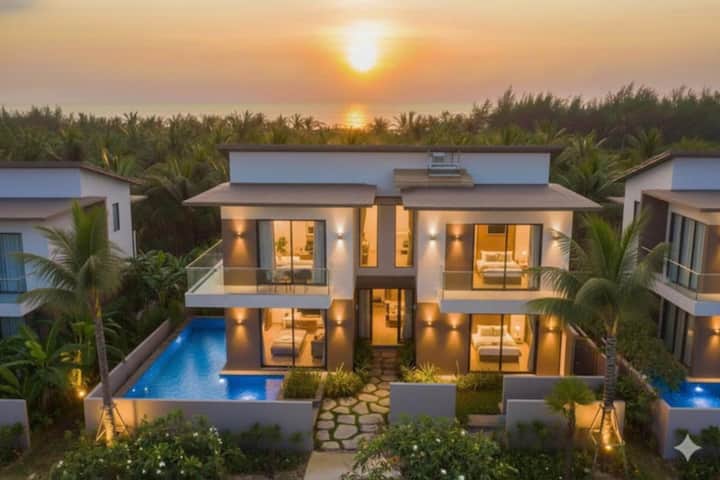 Villa 4 Phòng Ngủ 06, Hồ Bơi Riêng,ăn Sáng Buffe ! - Phú Quốc