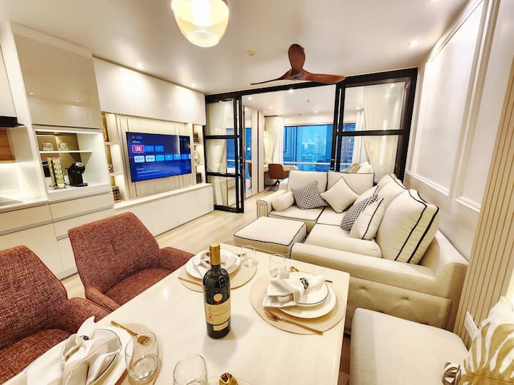 ห้องพักหรูใจกลางเมือง ใกล้ห้าง รถไฟฟ้า เดินทางสดวก - Bangkok