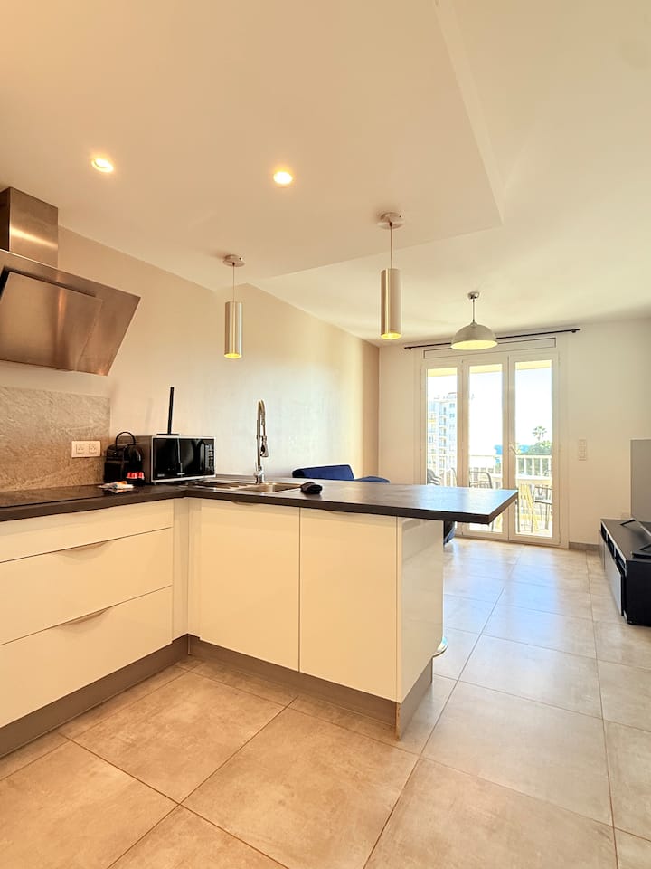 F4 Moderne Avec Terrasse Et Balcon, Juan-les-pins - Juan-les-Pins