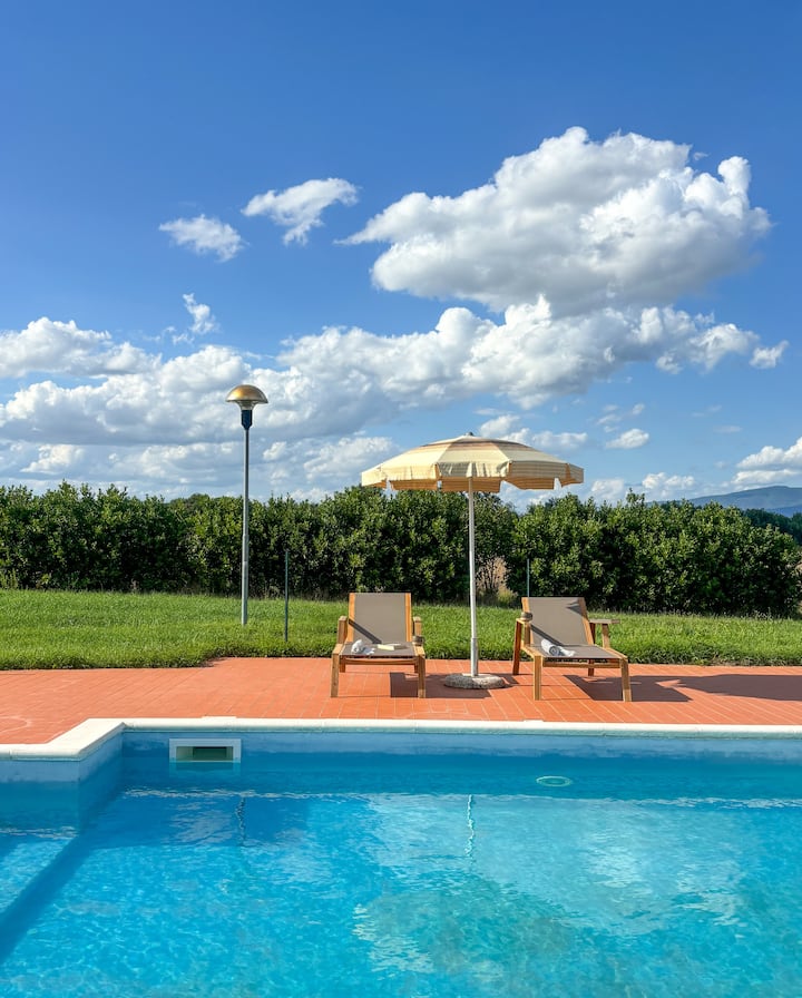Villa Giulia Poggio Al Sole - Nature Escape W/pool - Castiglione del Lago