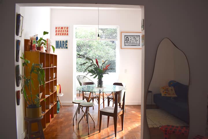 Creative Copacabana Apartment One Block From Beach - Brazil