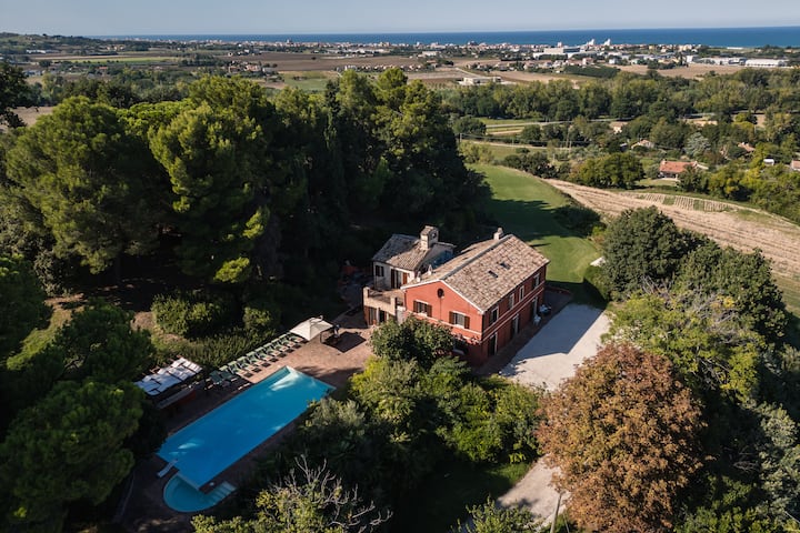 Villa Adele - Historic Dimora With Pool & Sea View - Senigallia