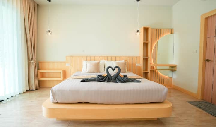 Deluxe Double Room With Garden View & Kitchen (Z) - Ko Lanta District