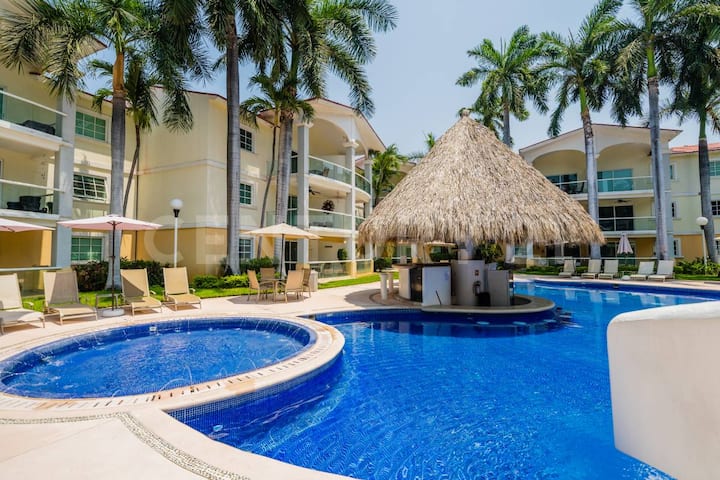 Diamante Lakes 112 Amplio Depa Planta Baja - Acapulco