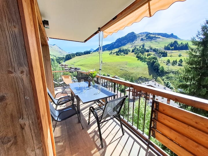 Spacieux Appartement 8 Pers Vue Montagne - Le Chinaillon