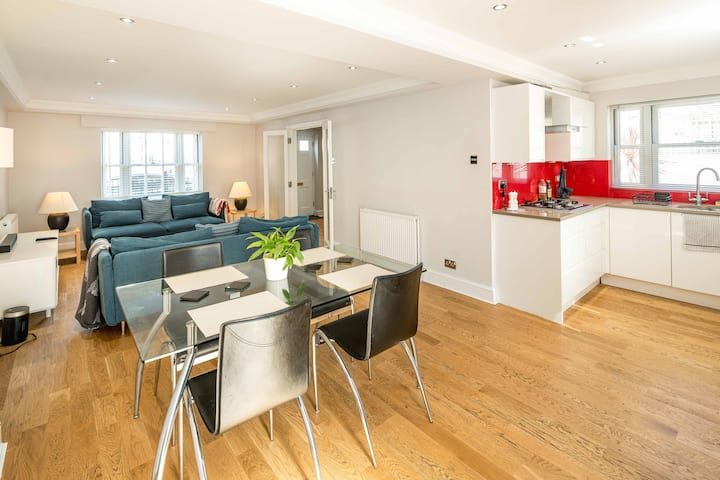 Spacious 2 Bed Flat With Garden For Up To 6 - Chelsea