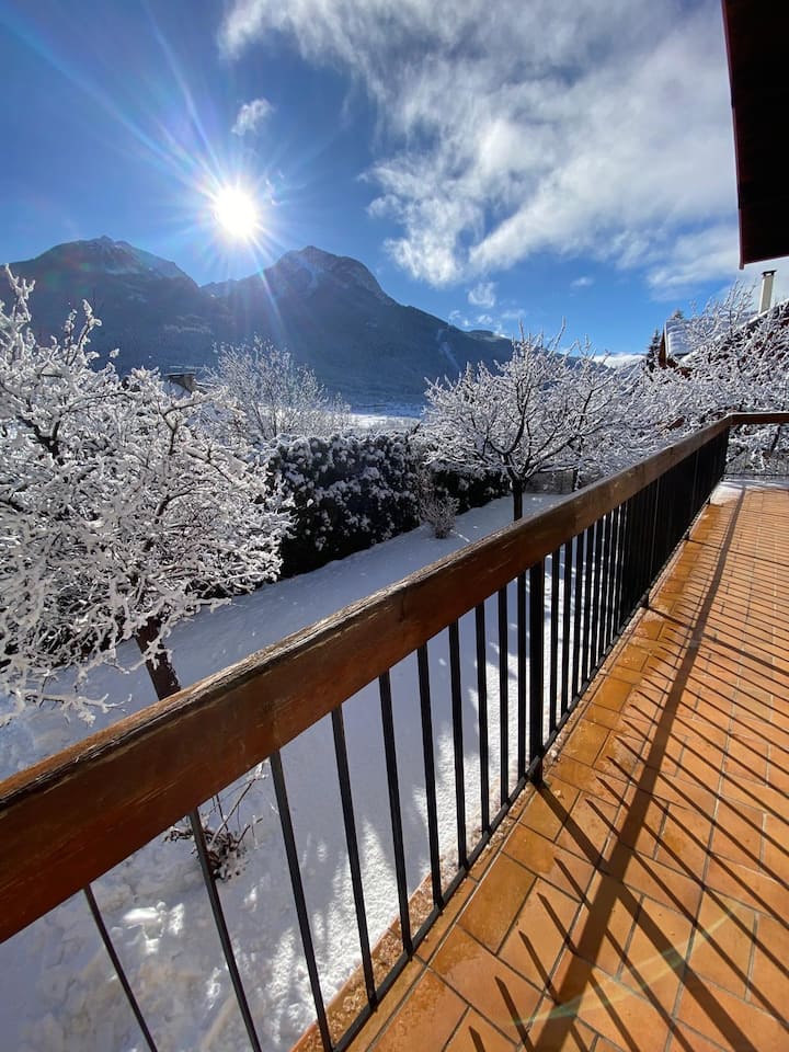 Maison Au Calme Vue Panoramique Sur Les Montagnes - Serre Chevalier