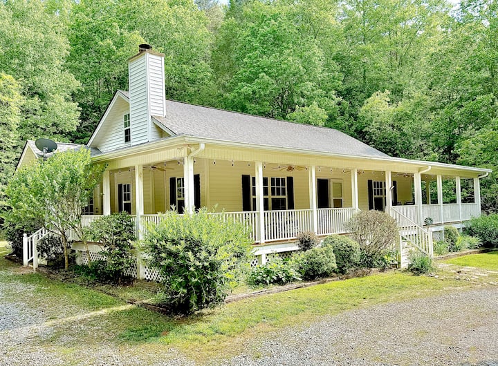 Etowah Valley Ranch - Private, Spacious, & Serene - Dahlonega, GA