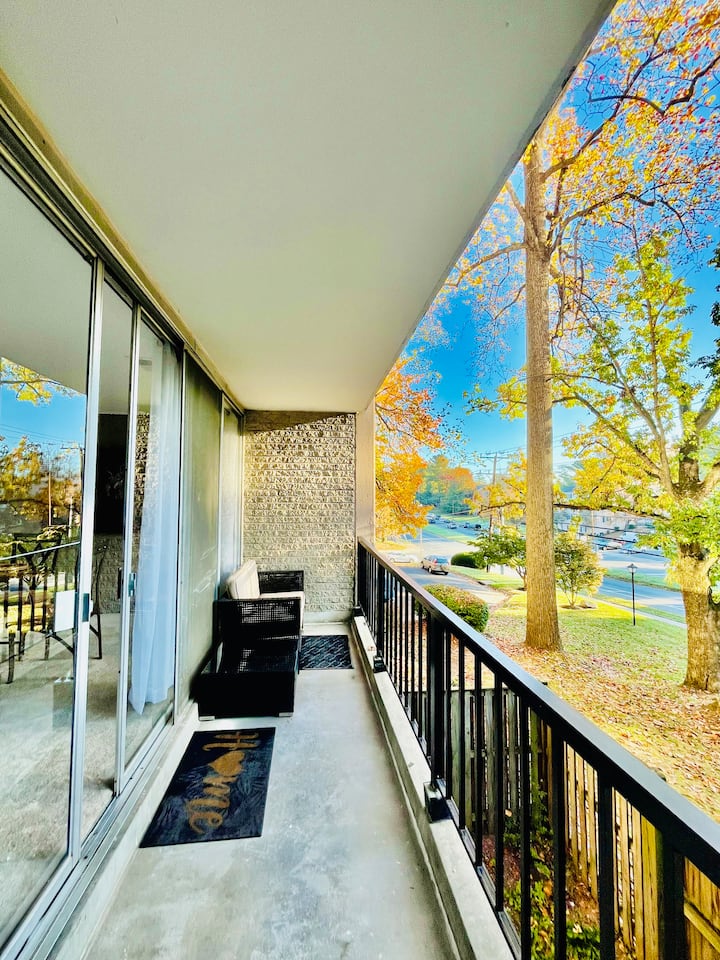 Sunlit Serenity-a Cozy Two-bedroom Retreat - Fairfax, VA