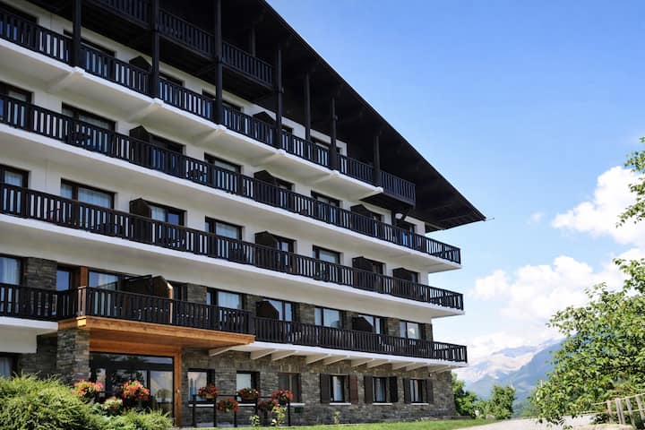 Vue Mont-blanc, Cosy à Combloux - Balcon - Sallanches