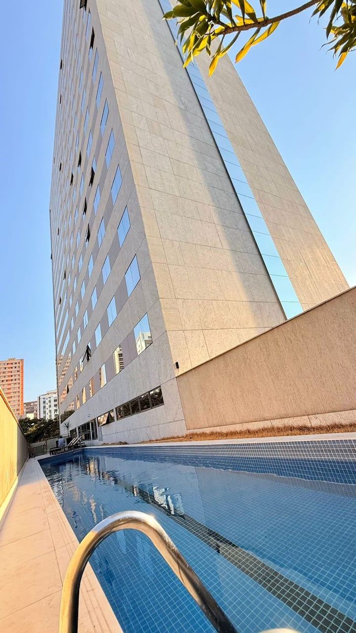 Flat Alto Luxo No Hotel Hilton Garden. - Belo Horizonte