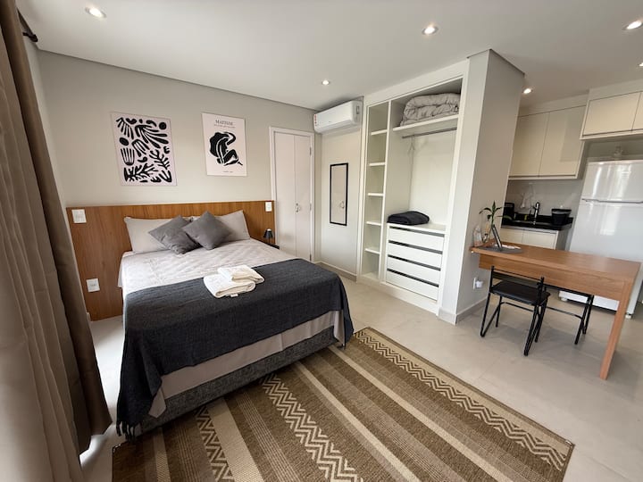 Flat 108: Região Central, Moderno E Aconchegante - Holambra