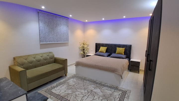 (شقق السلام) شقة عوائل ثلاث غرف وحمامين وصالة A-1 - Arabia Saudita