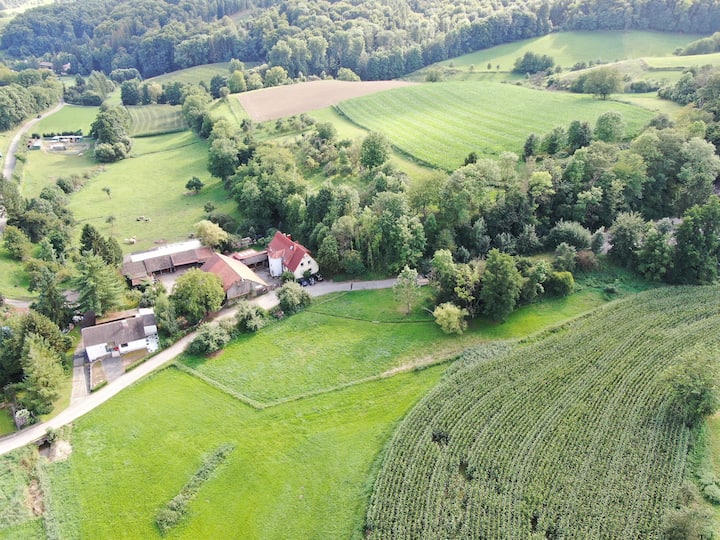 Ferienwohnung Auf Dem Bauernhof Im Odenwald - Hemsbach
