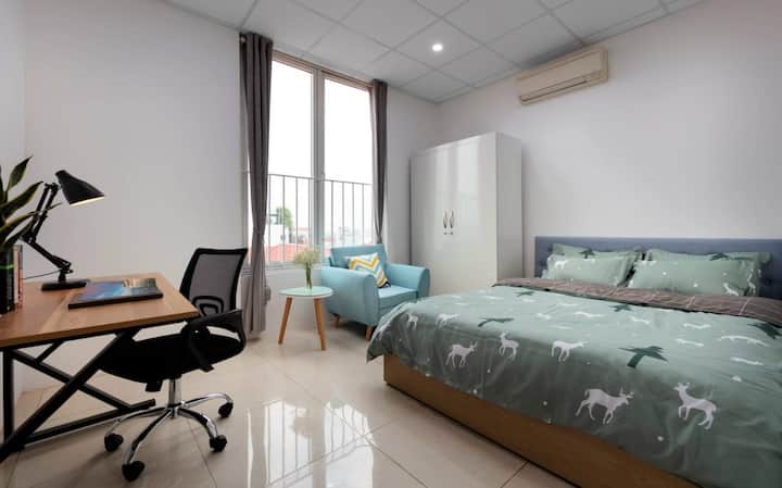 1br Natural Light & Netflix|near Westlake, Airport - Çin