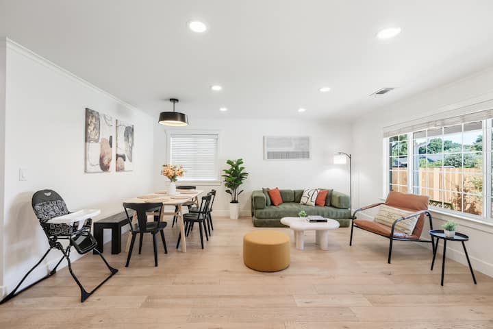 New4br! Modern House, Bbq & Games, Close To Techs - Mountain View, CA