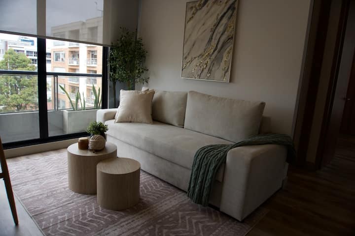 Hermoso Y Acogedor Apartamento En El Chicó - Bogota