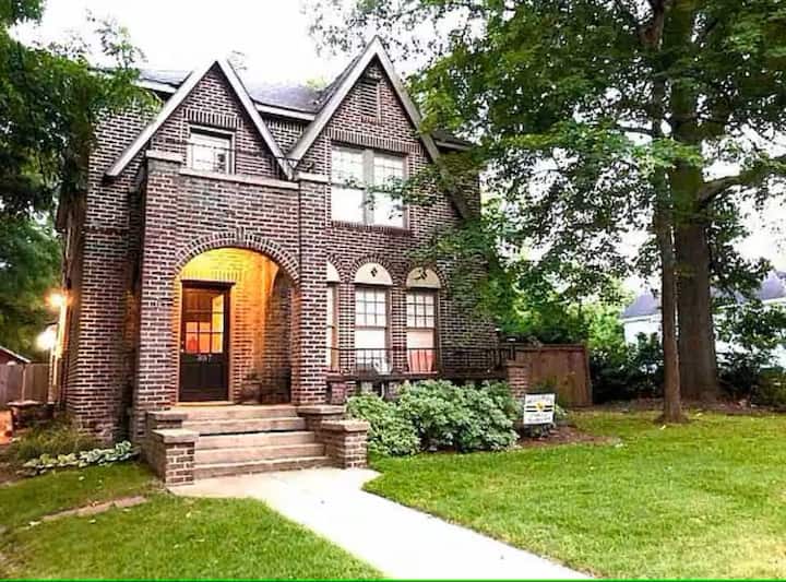 Downtown Starkville 1930s Tudor Charmer - Starkville, MS