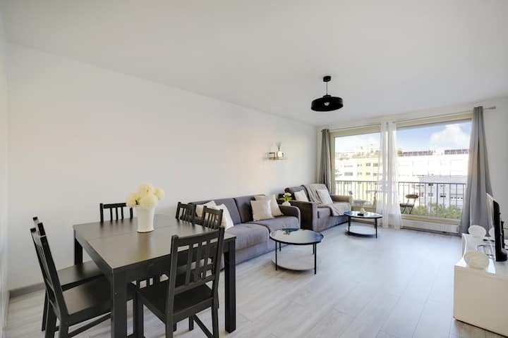 ÉLégant Et Spacieux Appartement Avec Vue Sur Paris - Gare d'Austerlitz