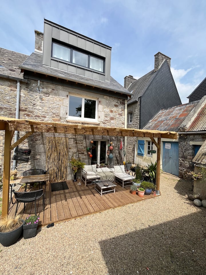 Petite Maison De Pêcheur - Plage Hauteville-sur-Mer