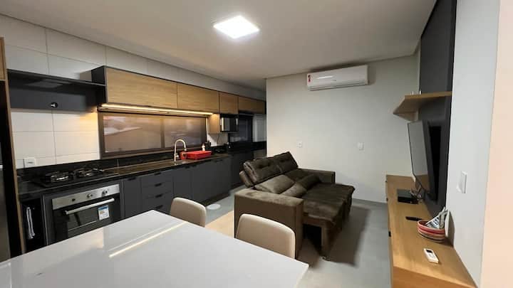 Apto Aconchegante Mobiliado E Climatizado C/ Wifi - Santarém