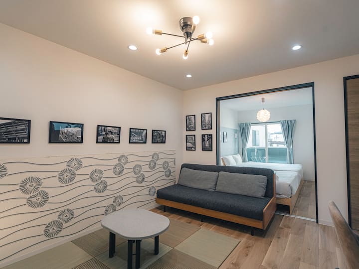 Usj 1 Stop! New House For 5. Near Namba&umeda！ - Osaka