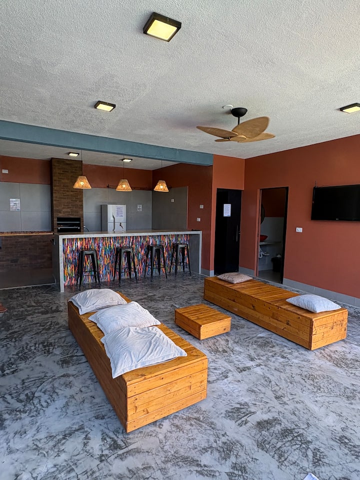 Casa Praiana, áRea Gourmet, Piscina, 1 E 2 Quartos - Maringá