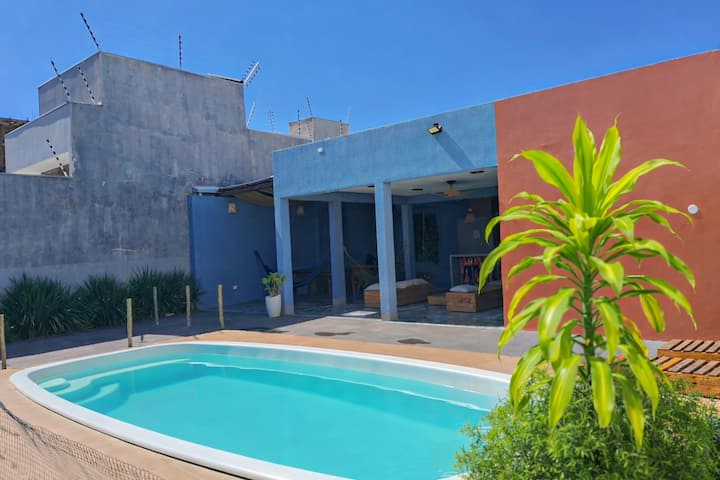 Refúgio Casa Brasileira, Estilo Praiana, Piscina - Paraná (estado)