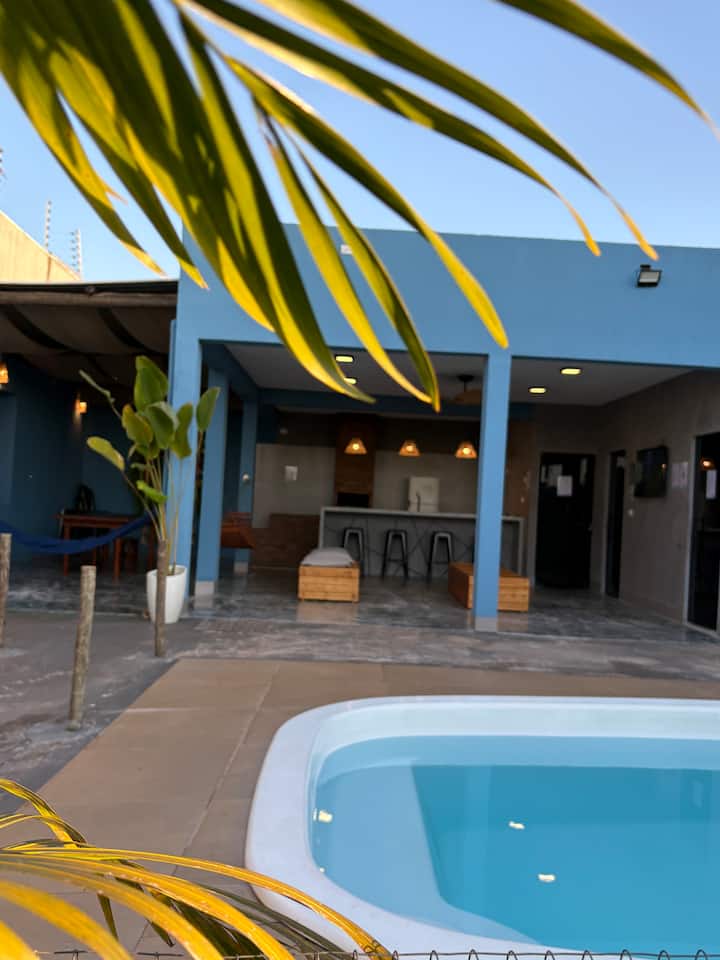 Refugio Nordestino, Piscina, áRea Gourmet, Quartos - Maringá