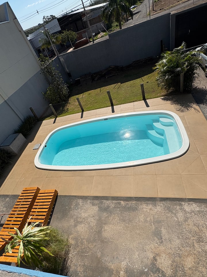 Refugio Nordestino, Piscina, áRea Gourmet, Quartos - Maringá