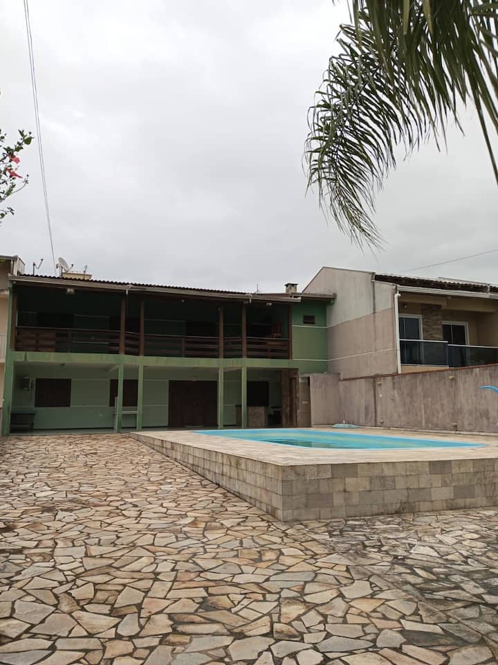 óTimo Sobrado, Capacidade Para Até *25 Pessoas. - Itapoá