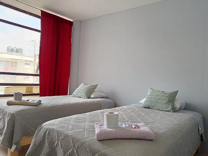 Habitación Twin Con Ventilador - Córdoba, Mexico