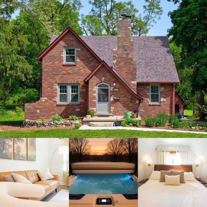 The Cobblestone Manor - Relaxing Hot Tub And Patio - Des Moines, IA