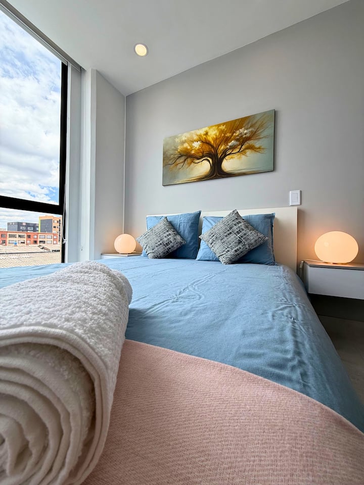 Renteo | Cozy Nordic Loft | Castellana & Wfh Ready - Bogotá