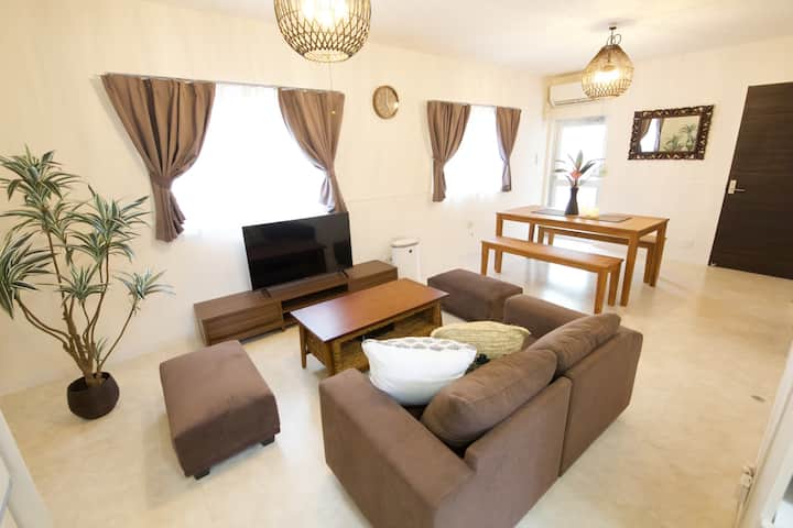 宜野湾エリア*広々1ldk*無料駐車場付*最大6名*za248 - Okinawa