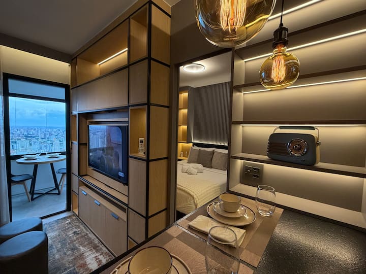 Apto Luxo No 25 Andar Com Melhor Vista Da Cidade - Sorocaba