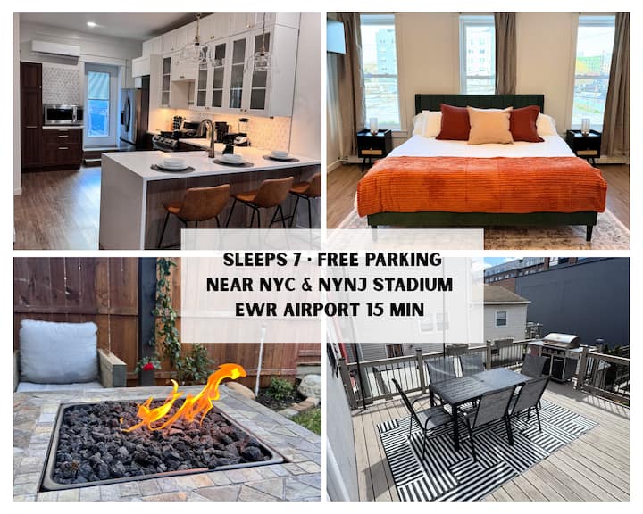 Spacious 2br | Free Parking I Yard | Near Nyc - Belleville, NJ