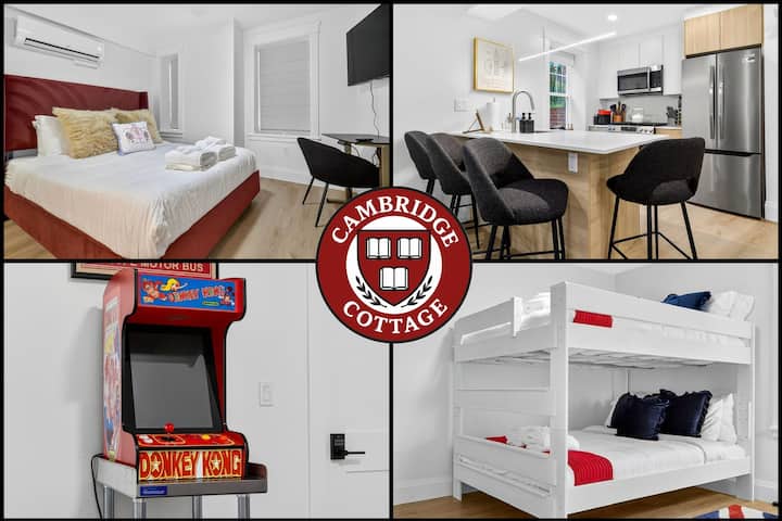 Cambridge Cottage - 2br 1 Bath| Games| Harvard Mit - Somerville, MA