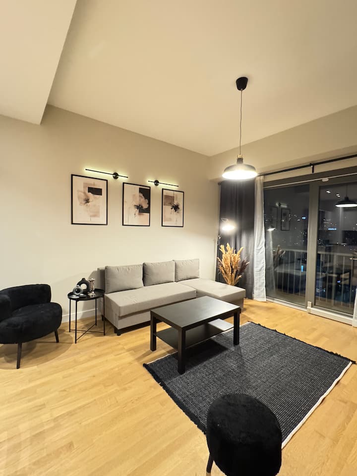 Stylish New Apt 2 Min Walk To Metro Kagithane - Sarıyer
