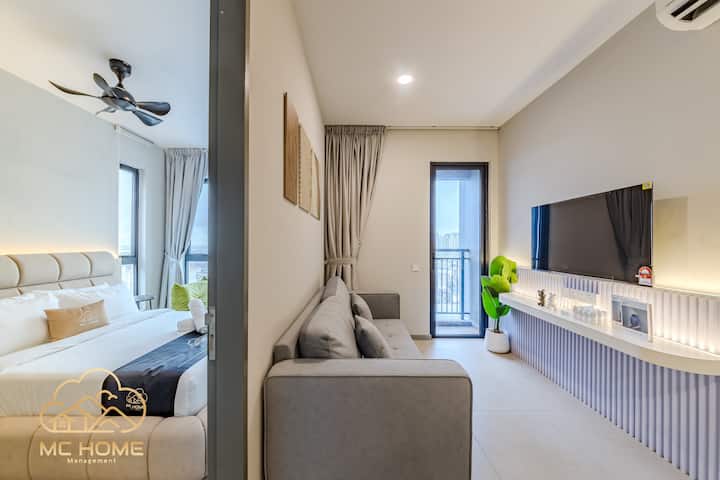 [Last Min20%] The Lux Fam 2bdr_4pax_komtar Seaview - Batu Ferringhi