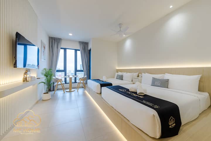 【-25%】lux 2bed Fam Studio_2-4pax_komtar Seaview - George Town