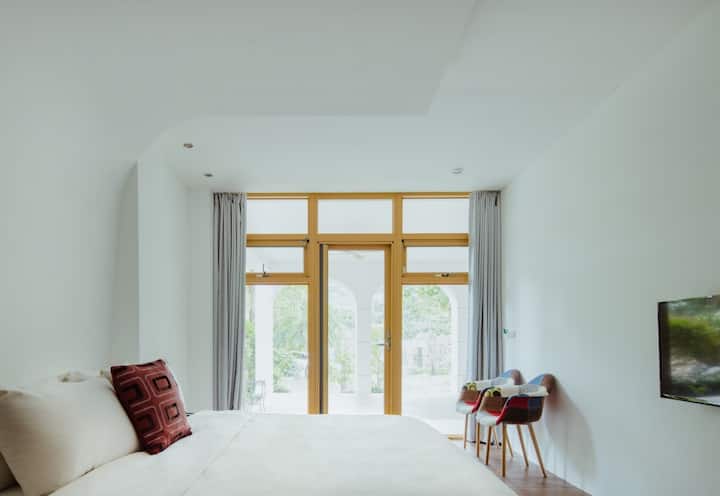 梅花湖畔-高級友善雙人房 - 三星鄉