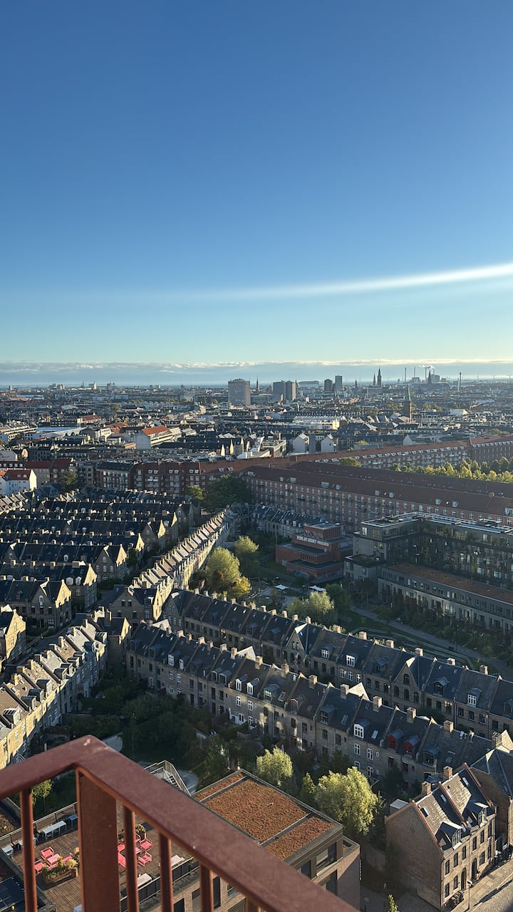 Modern Apartment In Copenhagen With City View - Copenhague