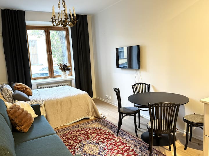 Charming & Spacious Töölö Studio Walk To City(2km) - Helsinki
