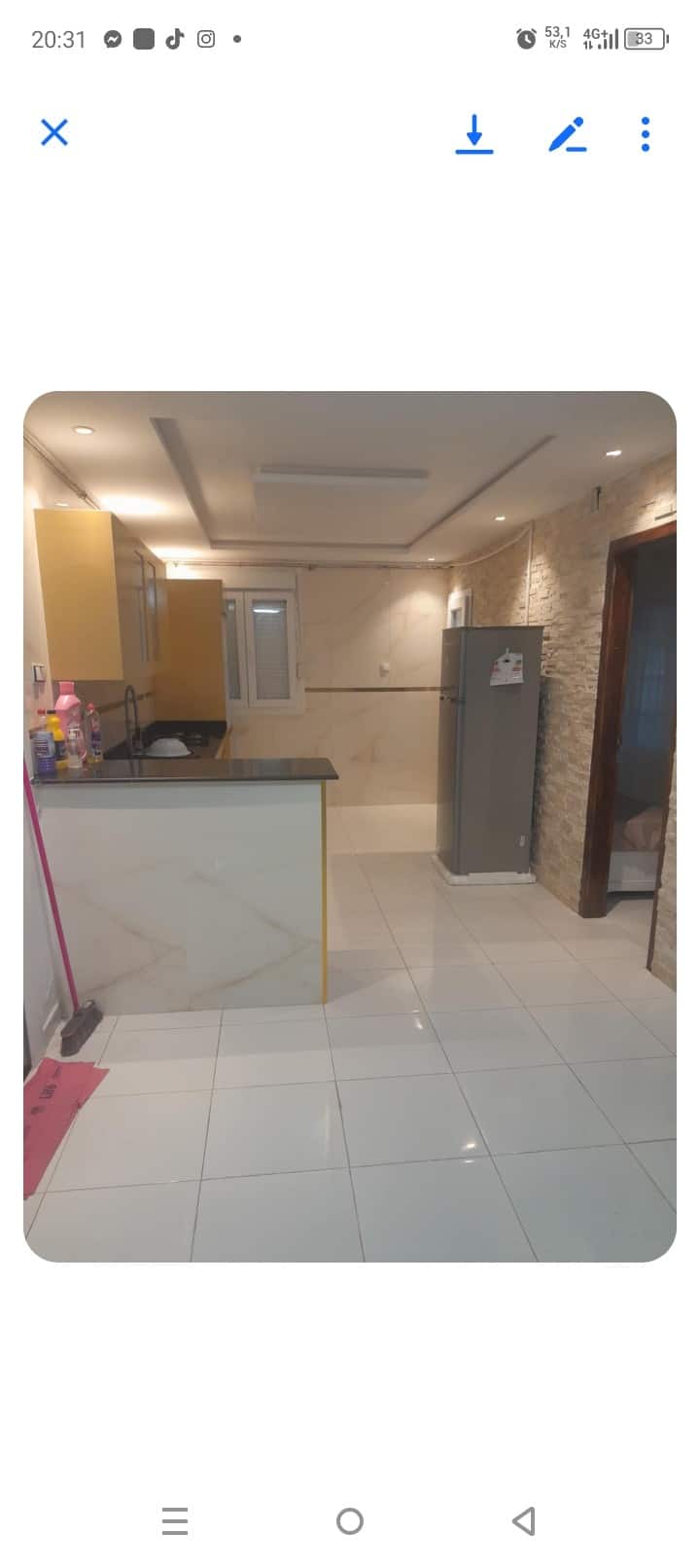 شقة ف3 في صلامان بجانب لاكورنيش مريحة وجدابة روعة - Mostaganem