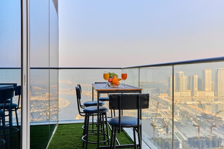 Luxury 1br W/marina, Palm, Atlantis Views-5 Sleeps - Dubai Marina